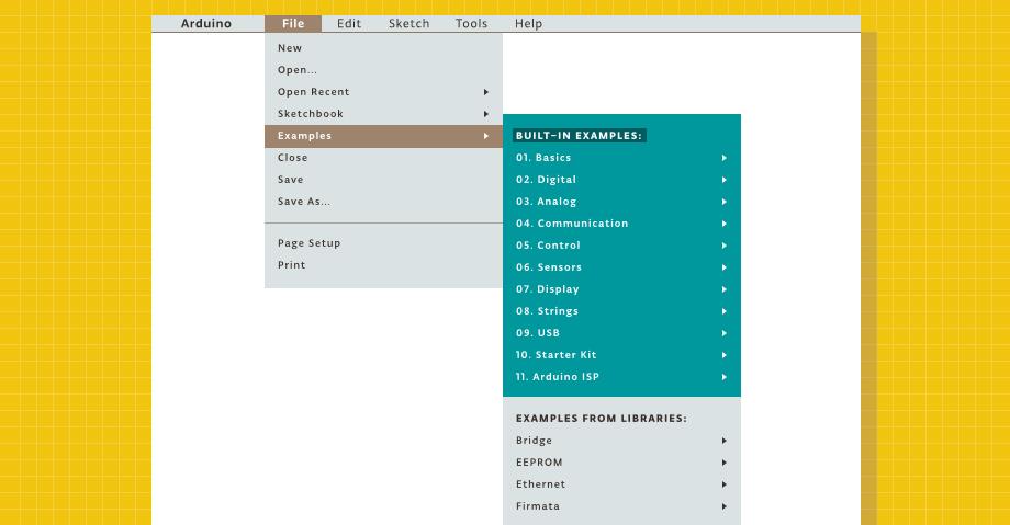 Built-In Examples – Arduino Seminars